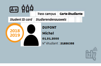 Carte étudiant - Pass campus